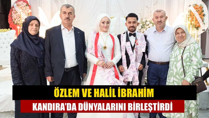 Özlem ve Halil İbrahim Kandıra’da Dünyalarını Birleştirdi - Kandıranın Sesi
